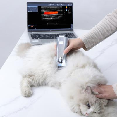 China Wifi Yonker Double Probe Mini Handheld Cow Pet Animal & Portable Machine Vet Veterinary Ultrasound Scanner Monitor for sale