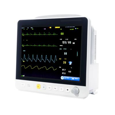 China 12.1inch Portable Vet Multi-parameter Monitor Yonker VE 12 Monitor Veterinary Multi-parameter 8 Monitor Price for sale