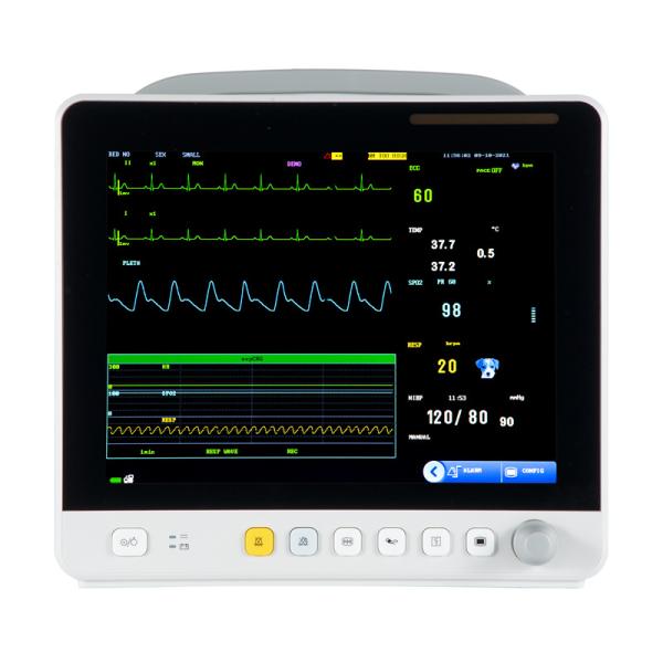 Quality VE12 12.1 Inch Portable Veterinary Monitor Ecg Monitor Yonker 2 Hour 3 Level for sale