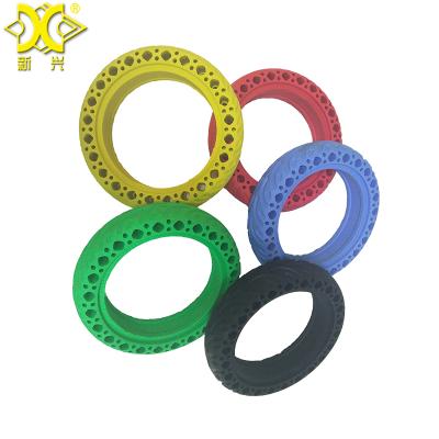 Cina Colorful Solid Tire Electric Scooter Parts 8.5 Inch 8.5 Inch Honeycomb Solid Tire in vendita