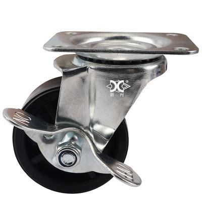 Cina Office chair 30mm fixed 75mm twin chair replacement 6inch 8 inch specification heavy caster wheel brake in vendita