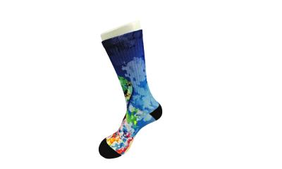 China Umweltfreundliches 3D druckte Socken durch Breathable bakterielles Antimaterial 22 - 29 Millimeter zu verkaufen