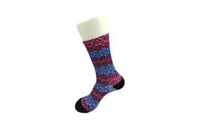 China Calcetines impresos lindos de la buena elasticidad, calcetines materiales de secado rápido de la impresión de la diversión para los niños en venta
