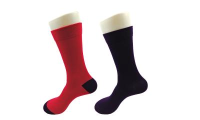 China Rode/Zwarte Katoenen Diabetesomloopsokken voor Unisex-Volwassenen Antislip Te koop