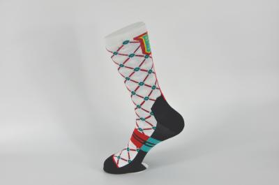 China Polyester-athletische Basketball-Socken Elastane/Coolmax mit antibakteriellem Material zu verkaufen
