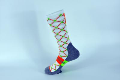China Polyester-athletische Basketball-Socken Elastane/Coolmax mit antibakteriellem Material zu verkaufen