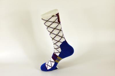 China Polyester-athletische Basketball-Socken Elastane/Coolmax mit antibakteriellem Material zu verkaufen