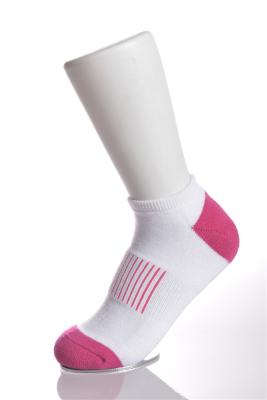China Faça para pedir peúgas running do nylon cor-de-rosa com algodão/Spandex/materiais de Elastane à venda
