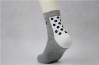 China Custom Pattern Elastic Anti Slip Socks for Adults 96 Needle Polyester Blend for sale