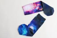 China 61% Polyester DTM Ground 3D Custom Sock Printing Breathable 144 Needle for sale