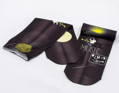 China Unisex- antibakterielle Gewebe Gleitschutz-3D druckten Boden der Socken-DTM zu verkaufen