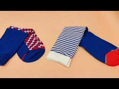 Sporty Disposable Long Black Basketball Socks For Young Boys Logo Cutomized