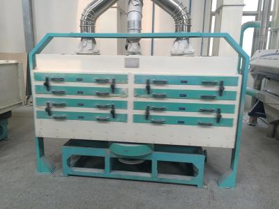 Cina macchina del selezionatore del riso di potere 1.5KW con 6,0 t/h prodotti per la classificazione ed il Choiceness in vendita