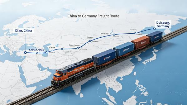 Quality Shipping Container By Train From China To Germany for sale