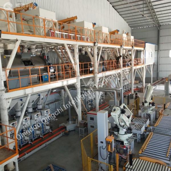 Quality Wall Putty Production Line 10-100Tons/H Dry Mix Mortar Plant for sale