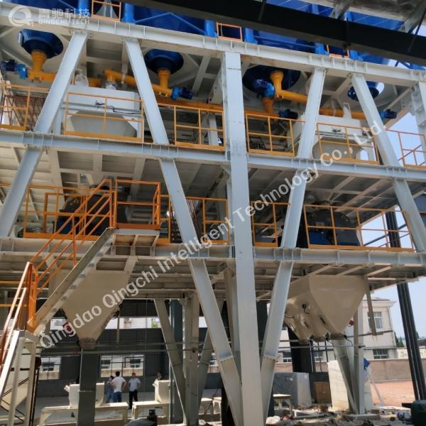 Quality Containerized Dry Mixed Mortar Production Line 8T/H - 25T/H Output for sale
