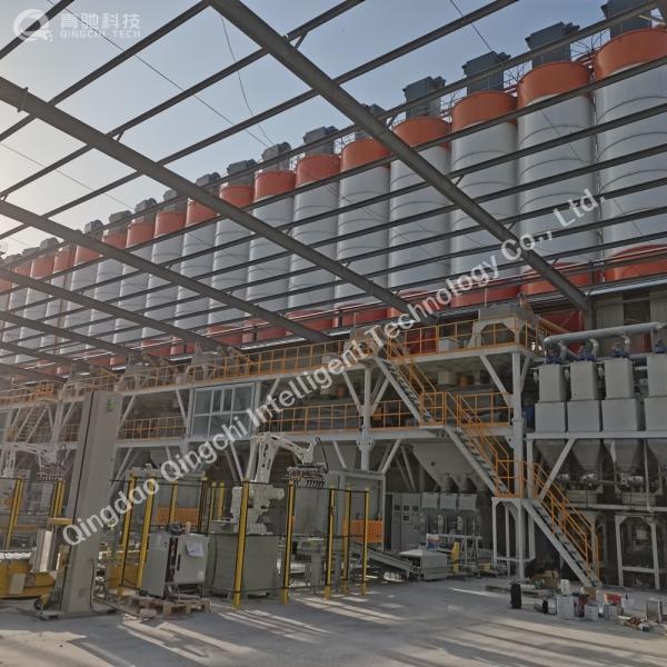 Quality Anti Crack Drymix Mortar Plant 32T/H Dry Mix Plaster Plant Full Automatic for sale