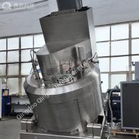 Quality Mixing Granulator Tilting Plough Mixer 500-3000kg/Batch Twin Shaft Agravic Mixer for sale