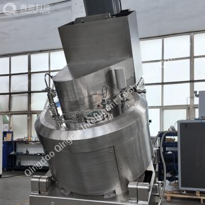 China Mixing Granulator Tilting Plough Mixer 500-3000kg/Batch Twin Shaft Agravic Mixer for sale