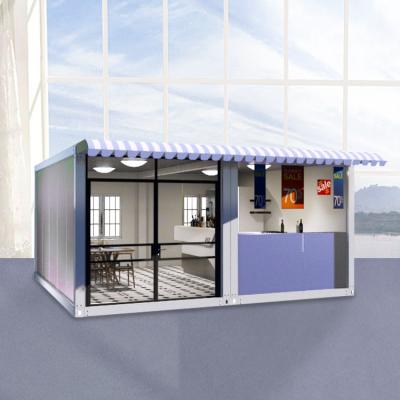 China Mobile Luxury Container House , 20ft Detachable Prefab Container House for sale