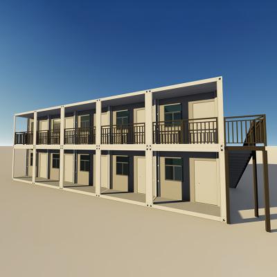 중국 저렴한 가격 ISO 인증 전공 모바일 모듈형 소형 철강 구조 프레임 집합 평면 포장 컨테이너 하우스 판매용