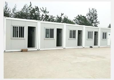 China Modernos Prefab Modular 20 40 Ft Contenedor Casas de embalaje plano Prefab Proof Terremoto Mini Contenedor Almacén de campamento en venta