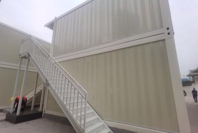 China Flat Pack Temporary Container Homes 20ft Tiny Prefab House For Camp for sale