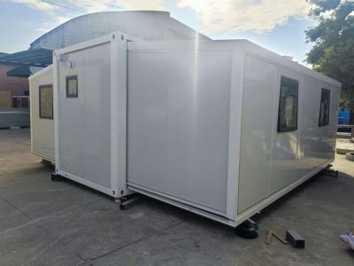 中国 拡張可能なコンテナハウス 20ft 40ft オフィスショップ プリファブハウス 販売のため