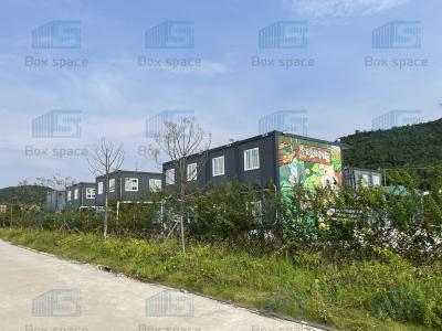 Cina Case di noleggio in acciaio galvanizzato Container Due piani Cabina d'ufficio pronta in vendita