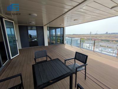 Κίνα Classic Prefab Homes Solar Panels Tiny House With Patio Mansion Houses Luxury Prefabricated For Motel Or Self Use προς πώληση