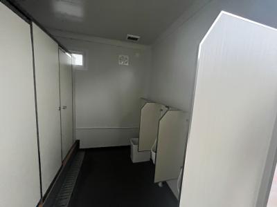 Cina Contenitori di stoccaggio in acciaio a confezione piatta Edifici modulari a confezione piatta Bagno portatile a confezione piatta Per cantiere in vendita