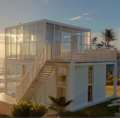 Cina Box Space Case in container prefabbricate con decorazioni di lusso Casa in container modulare con rivestimento esterno Wook-like in vendita