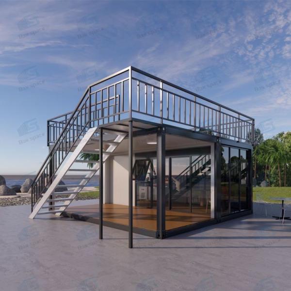 BOX SPACE Tiny Homes Ready To Ship 3 Bedroom Prefabricated House Luxury Villas Prefab Modular Container House Cyprus