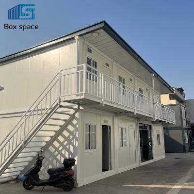 China Boxspace 20ft Modbox Unit Modbox Container te koop in Indonesië Werker Mess Mining Camp Met badkamer Te koop