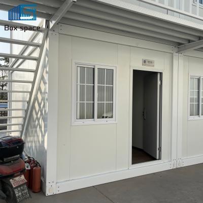China 20ft Container House Urban Tiny Home Soluções Compact Cabins Modular Aço Prefab Housing à venda