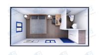 China Boxspace Pre Manufactured Container Homes 3 Bedroom Prefab House Mobile Houses For Living Rescue Mobile Living Container House for sale