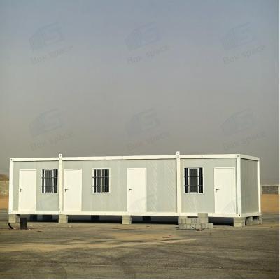 China Boxspace 20ft Modbox Unit Modbox Container te koop in Indonesië Werker Mess Mining Camp Met badkamer Te koop