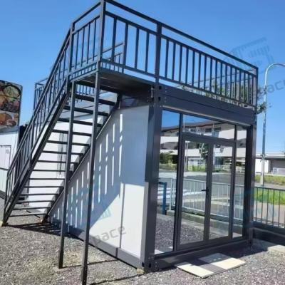 中国 ボックススペース材料アップグレードプレハブカスタムオフィス寮レジデンス取り外し可能なフラットパックコンテナハウス、トイレとキッチン付き 販売のため