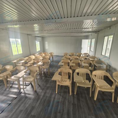 Cina Casa Prefabbricata Container Edificio Scolastico Prefabbricato Uffici Temporanei Dormitorio Prefabbricato Aula Container a Basso Costo in vendita