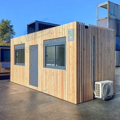 China Prefabricated Module House Prefab Container House Modern Prefab Container House 20ft Container House With Exterior Cladding for sale