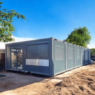 China Boxspace Portable Container Kiosk Container for Housing Prefab Modular House Prefabricated Module House for Showroom for sale