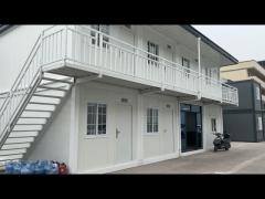 Boxspace 20ft Flat Pack Container Home Kleine woning 2 verdiepingen prefab slaapkamer Flat Pack Container House