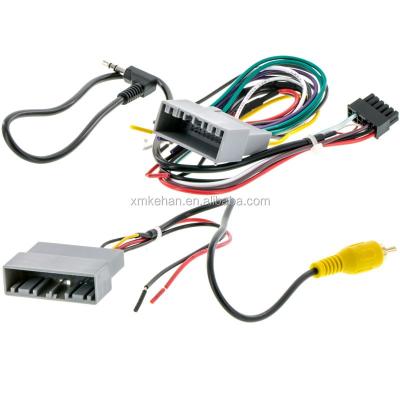 Cina RoHS Compliant Car Stereo Radio DVD Player Wiring Harness con alloggiamento per ECU per autoveicoli in vendita