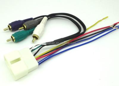 Cina RoHS Compliant Car Stereo Radio DVD Player Wiring Harness con alloggiamento per ECU per autoveicoli in vendita