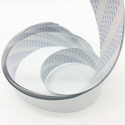 China Witte koperen geleiders FFC Flexible Flat Cable for Machine OEM ODM RoHS Compliant Te koop