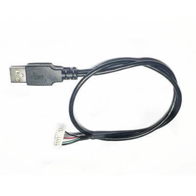 China Plug Computer Wiring Harness 5 Pin JST naar USB kabel Assemblage Data kabel vlecht 100pcs Te koop