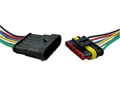 China AMP OEM Conector automático a cores para carro Conector impermeável masculino e feminino 2pin 3pin à venda