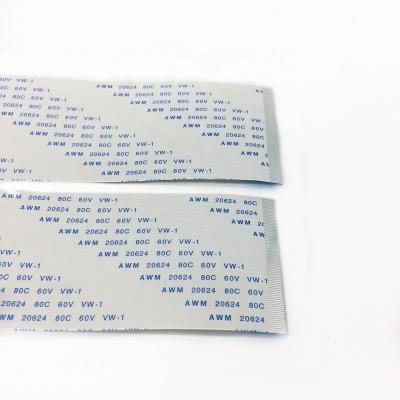 China Witte koperen geleiders FFC Flexible Flat Cable for Machine OEM ODM RoHS Compliant Te koop