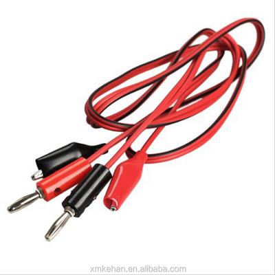 Cina Audio Video Cable a presa di banana con materiale isolante in PVC e cablaggio personalizzato in vendita