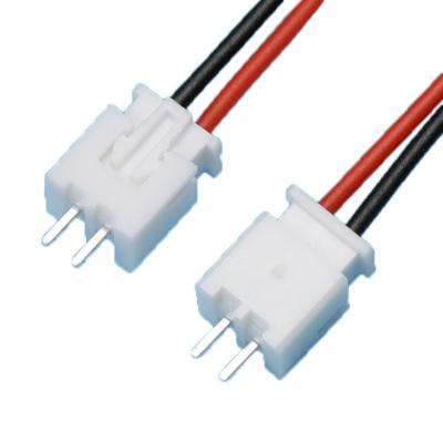 Cina OEM ODM Cablaggio JST XH 2.54mm Pitch XHP-2 Maschio a femmina connettore di estensione cablaggio in vendita